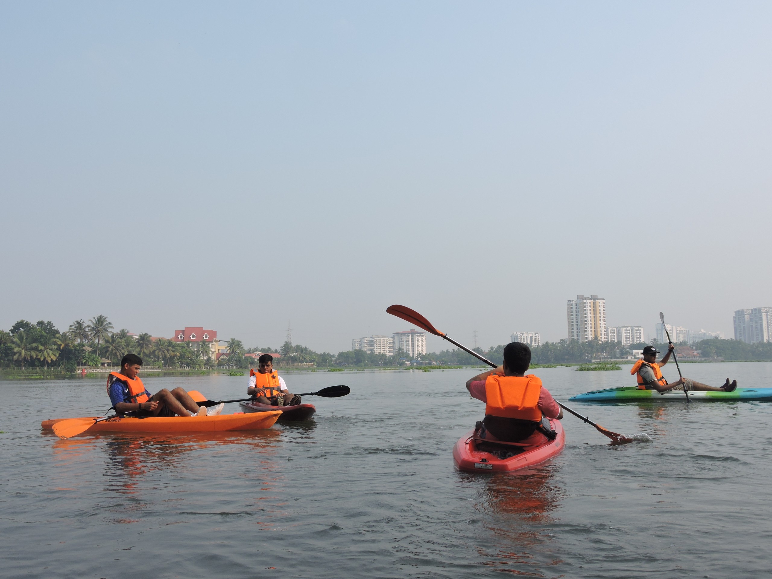 Backwater Kayaking - GPS Brookes Kochi