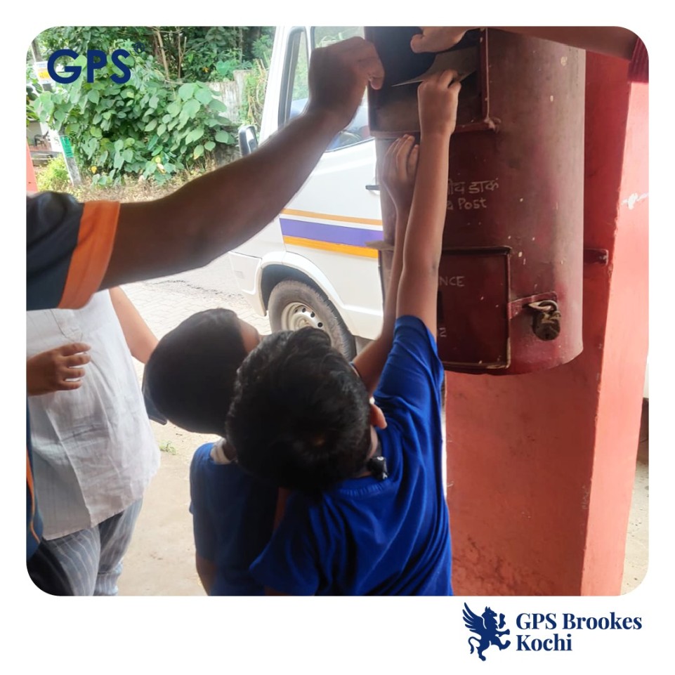 A Visit to Post Office - GPS Brookes Kochi