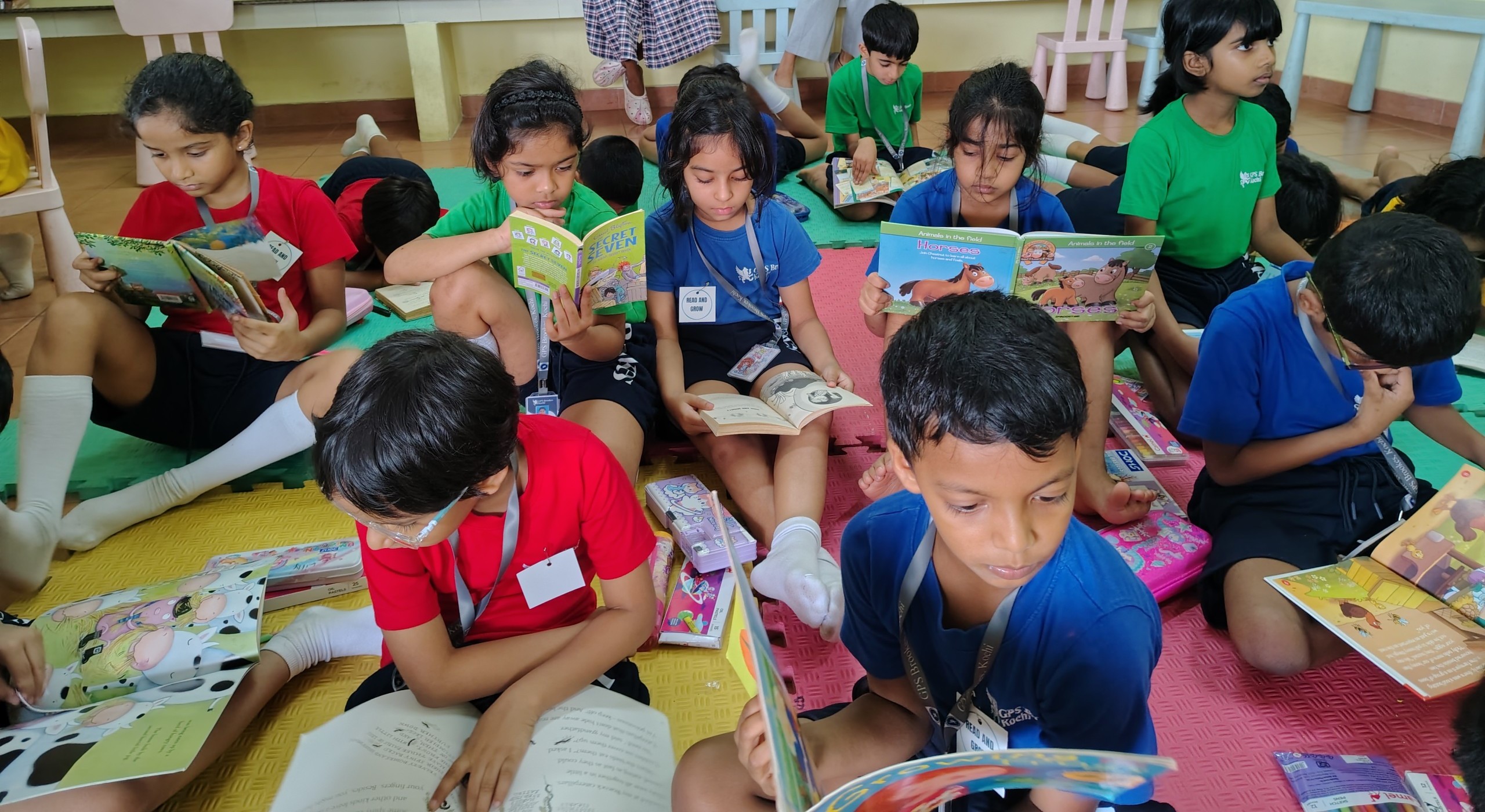 Celebrating the Joy of Reading on National Reading Day! - GPS Brookes Kochi